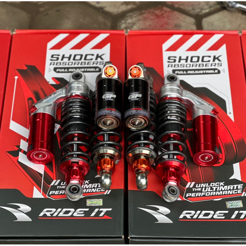 Jual shock skok rideit gp 288 supreme uk 28 & 32 double click fizr ...