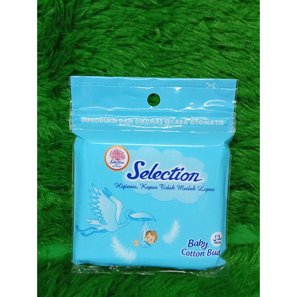 Jual Cotton bud Selection Baby Cotton Buds isi 100 sticks - Pembersih ...