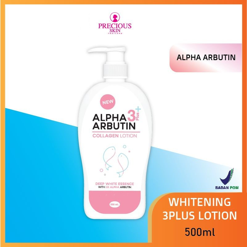 Jual Precious Skin Thailand Alpha Arbutin 3 Plus Collagen Whitening Lotion,Hand Body/Lotion ...