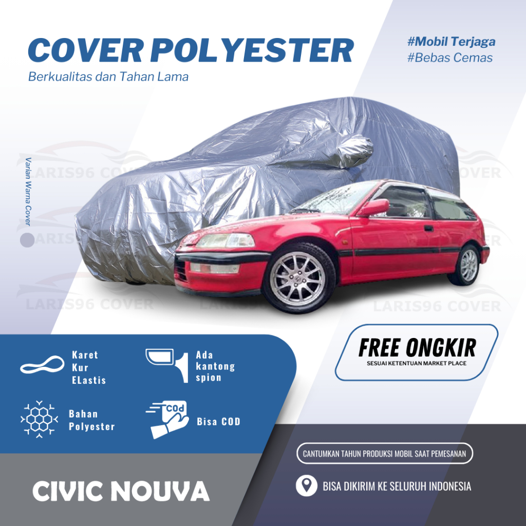 Jual Sarung Mobil Civic Nouva 2 Pintu Cover Penutup Mantel Mobil Civic ...
