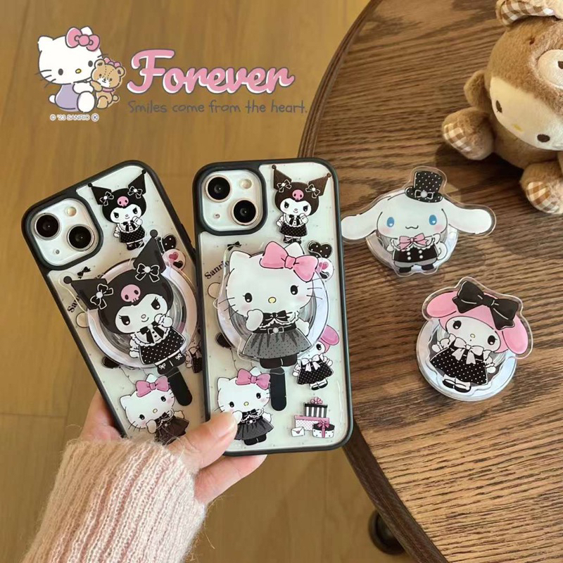 Jual New Magnetic Case Sanrio Characters Kuromi My Melody Hellokitty ...