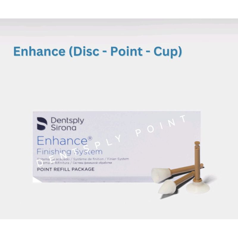 Jual ORIGINAL Dentsply Enhance Point Cup Disc Low Speed Bur | Shopee ...