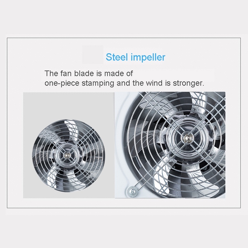 Jual Exhaust Fan Dinding 4Inch Kabel kawat tembaga Kipas Exhaust ...