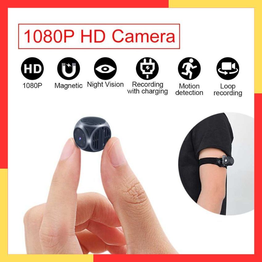 Jual Kamera Mini Kecil Tersembunyi Camera Pengintai Full HD 1080P ...