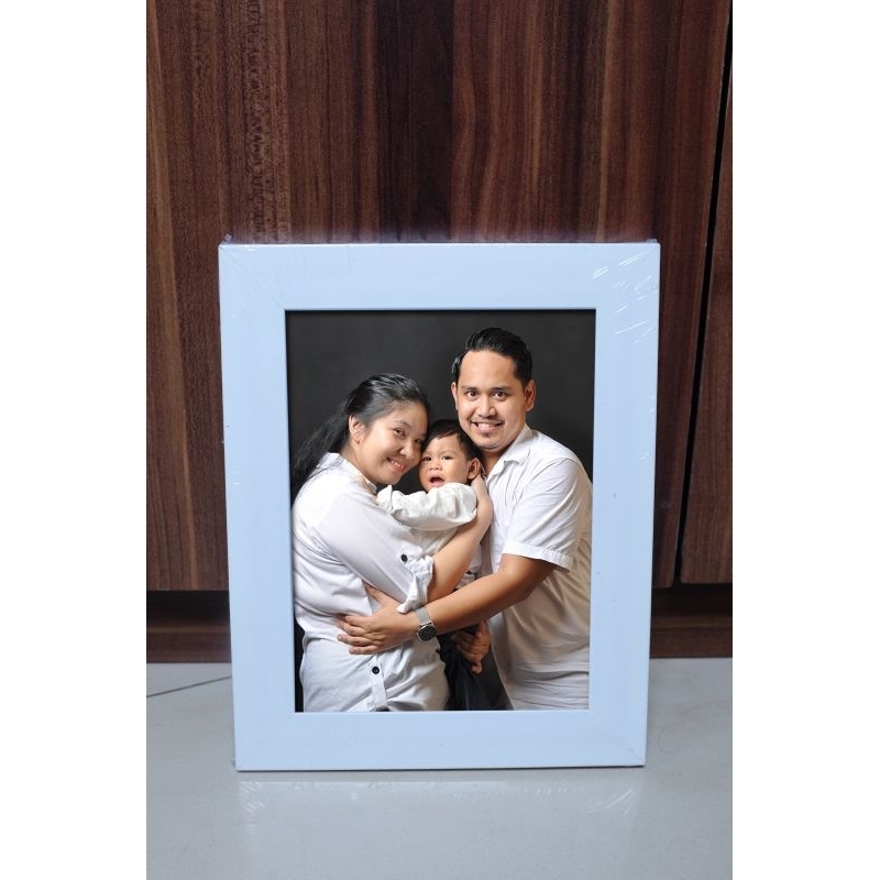 Jual FRAME S3 6R | Bingkai Figura 6R | Frame Foto putih, jati, silver ...