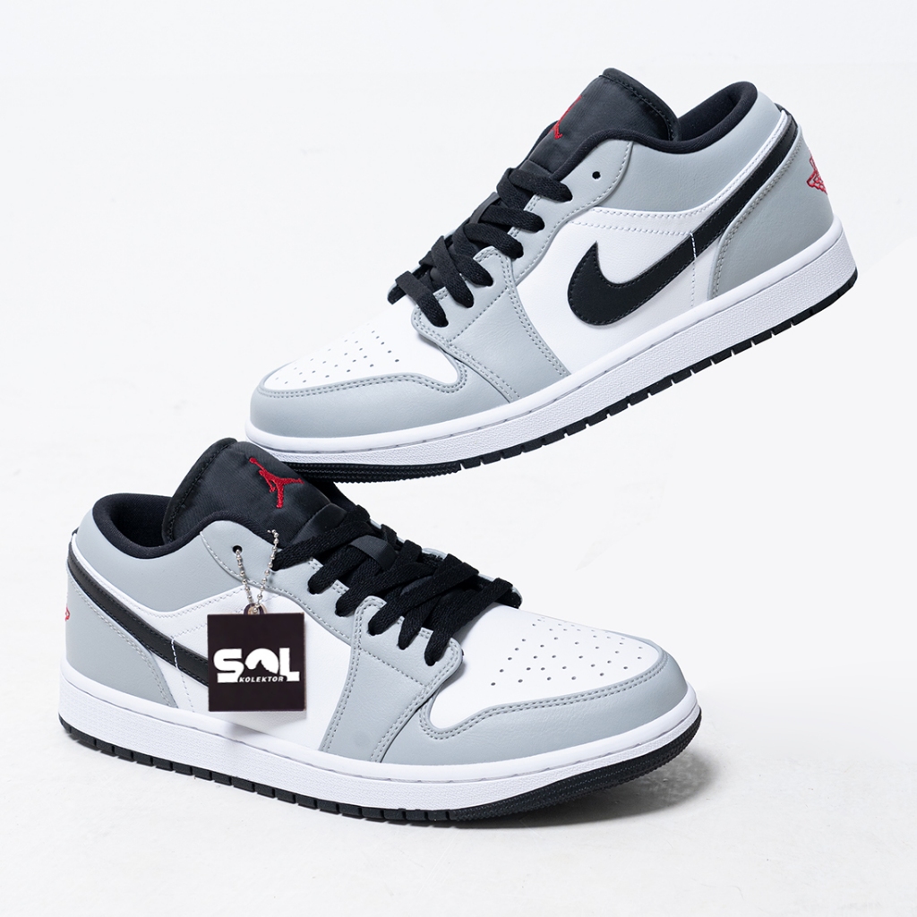 Jual Sepatu Unisex Jordan 1 Low Light Smoke Grey -13699 | Shopee Indonesia