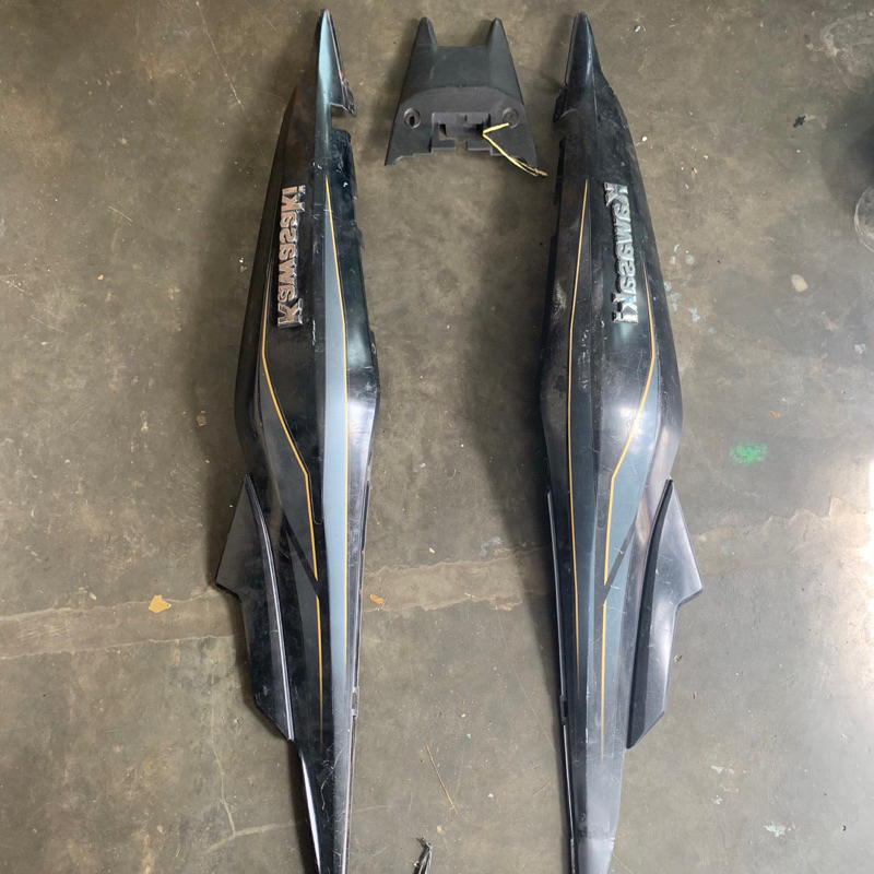 Jual Cover dek body belakang set pet body Kawasaki ZX 130 zx130 sapi ...