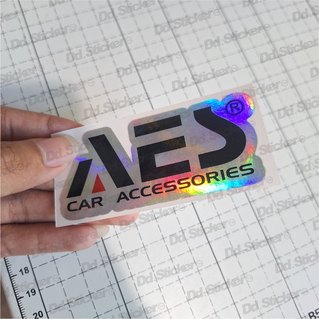 Jual sticker AES HOLOGRAM (versi kecil) | Shopee Indonesia