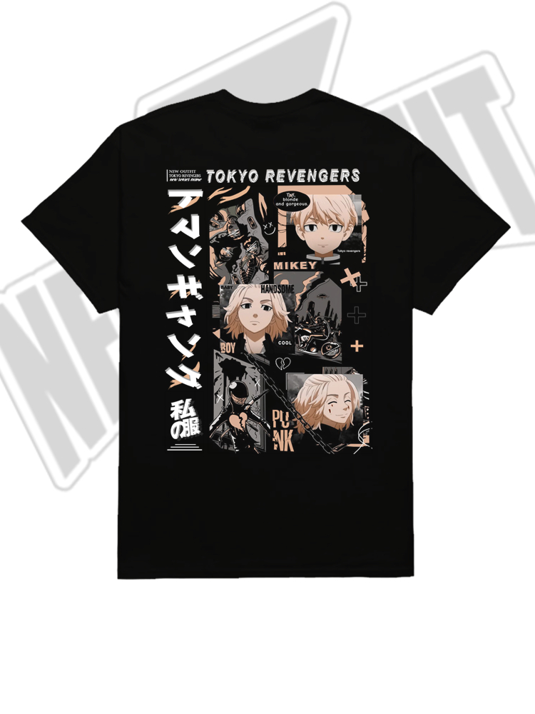 Jual Kaos Baju T shirt Anime Pria Tokyo Revengers Mikey Geng Toman Sano ...
