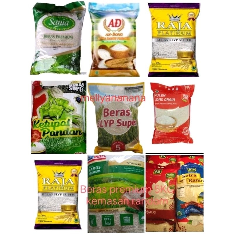 Jual Beras premium 2,5kg dan 5kg beras food station,,setra ramos ...