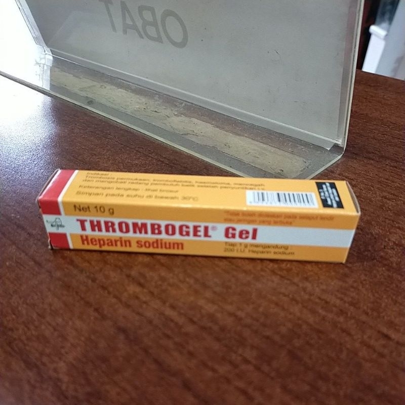 Jual Thrombo gel Thrombogel 10 dan 20 gram tube thrombopob | Shopee ...