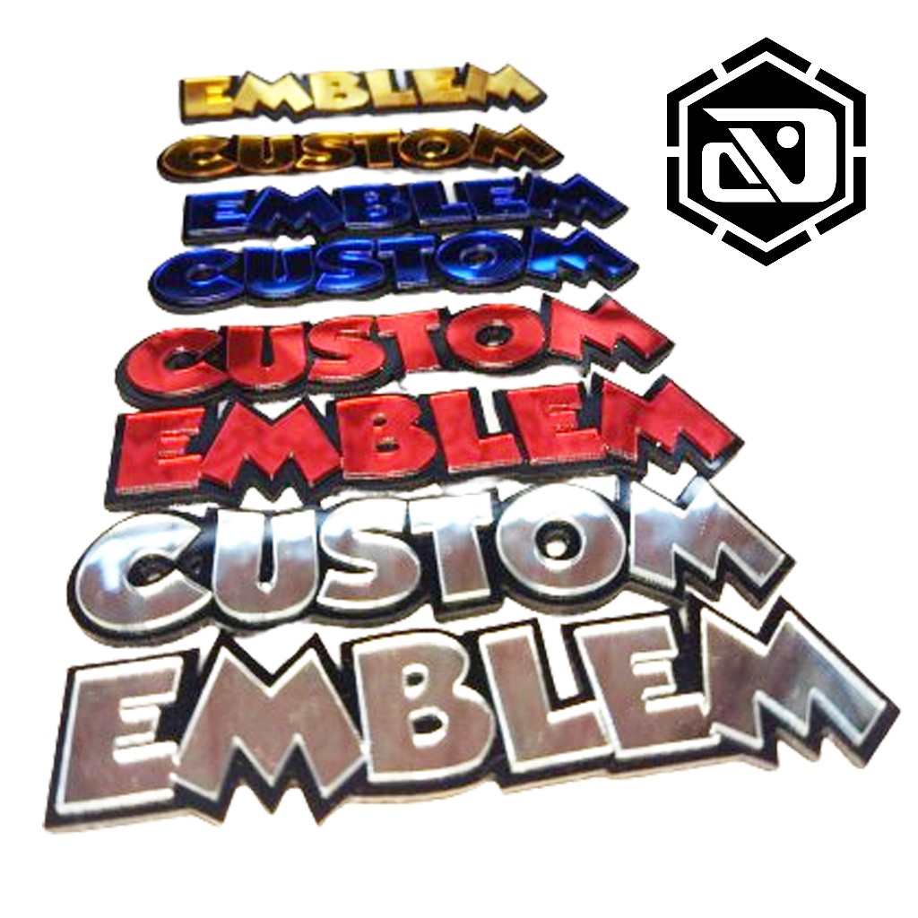 Jual Emblem / Akrilik / CUSTOM / NAMA / TULISAN full akrilik | Shopee ...