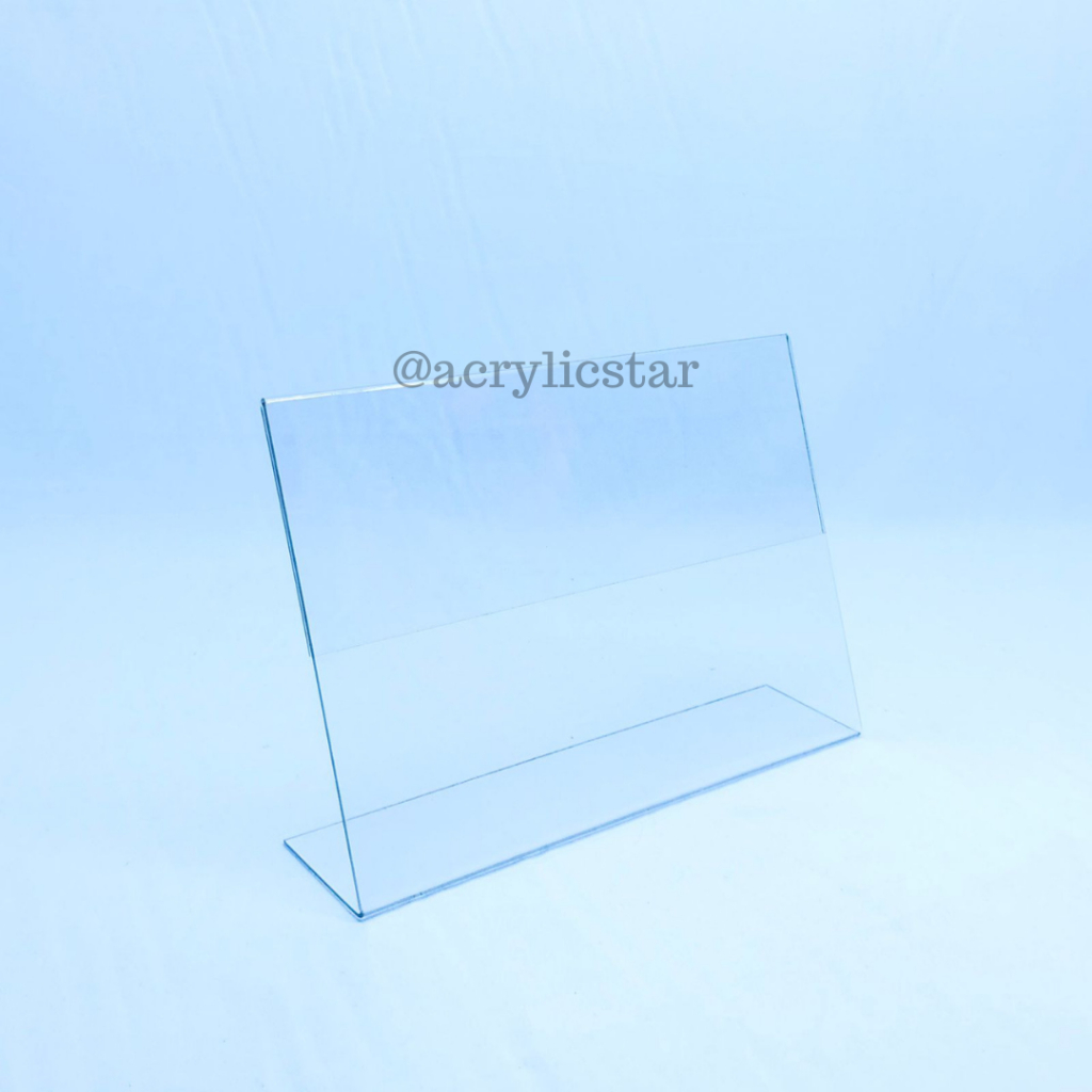 Jual Acrylic Stand Label Price Tag Stand untuk Harga dan Nama Produk ...