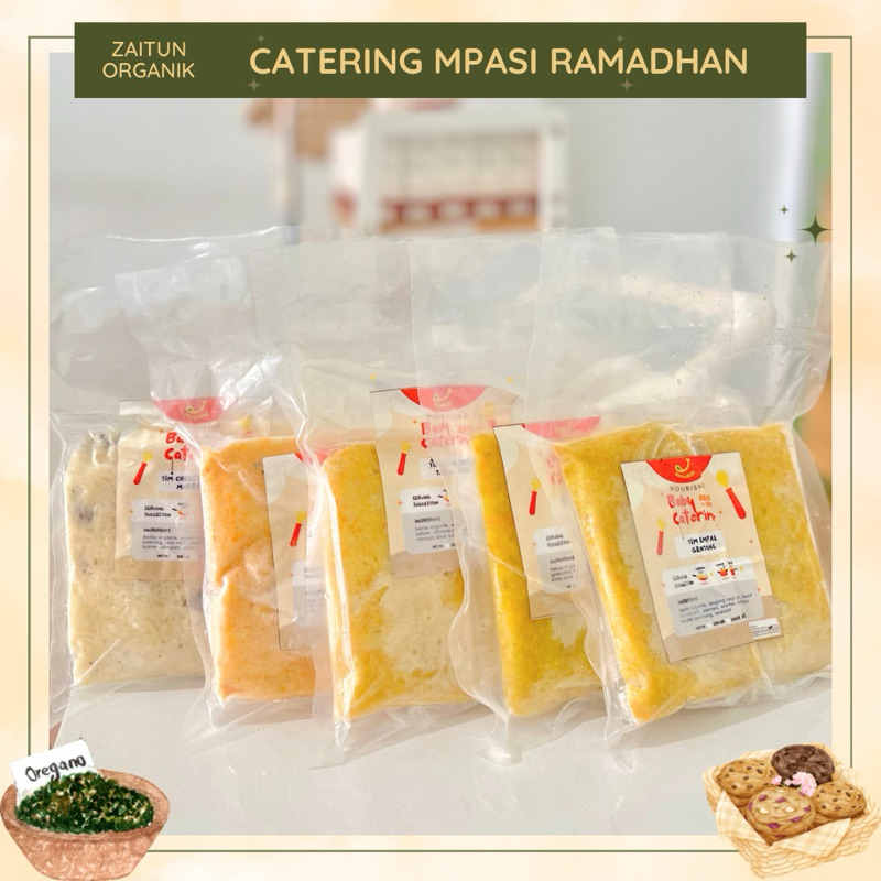 Jual CATERING MPASI ANAK REAL FOOD | MENU NDF | LAUK PAUK ANAK | BUBUR ...