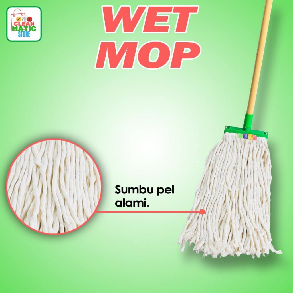Jual Clean Matic - Alat Pel ( Wet Mop ) | Shopee Indonesia