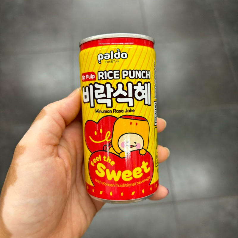 Jual Minuman Kaleng Paldo Rice Punch 175ml Minuman Kaleng korea 175ml | Shopee Indonesia