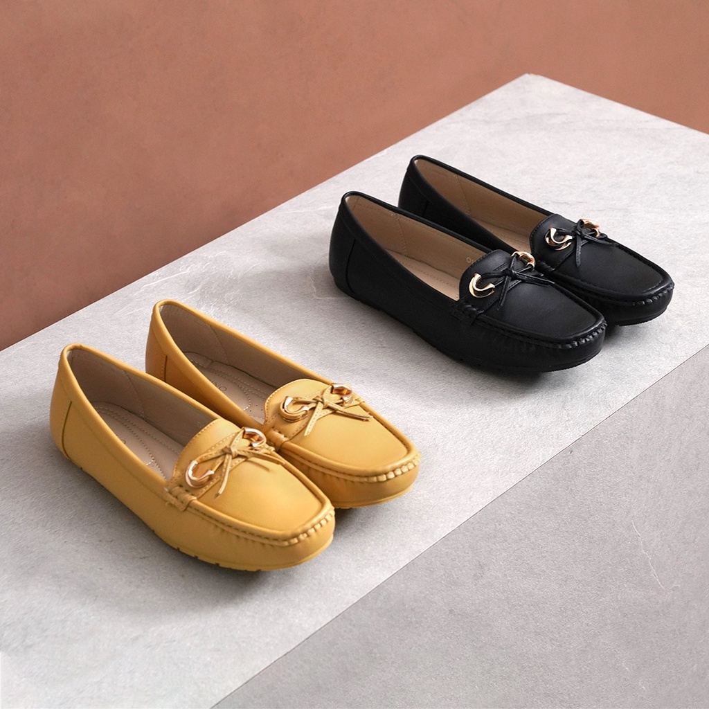 Jual Gabino Sepatu Wanita Flat Moccasin Talita:O1DA2001-HM | Shopee ...
