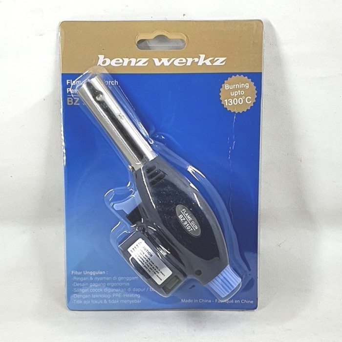 Jual BENZ GAS TORCH ALAT PEMANTIK API PORTABLE LAS BAKAR FLAME GUN BZ ...