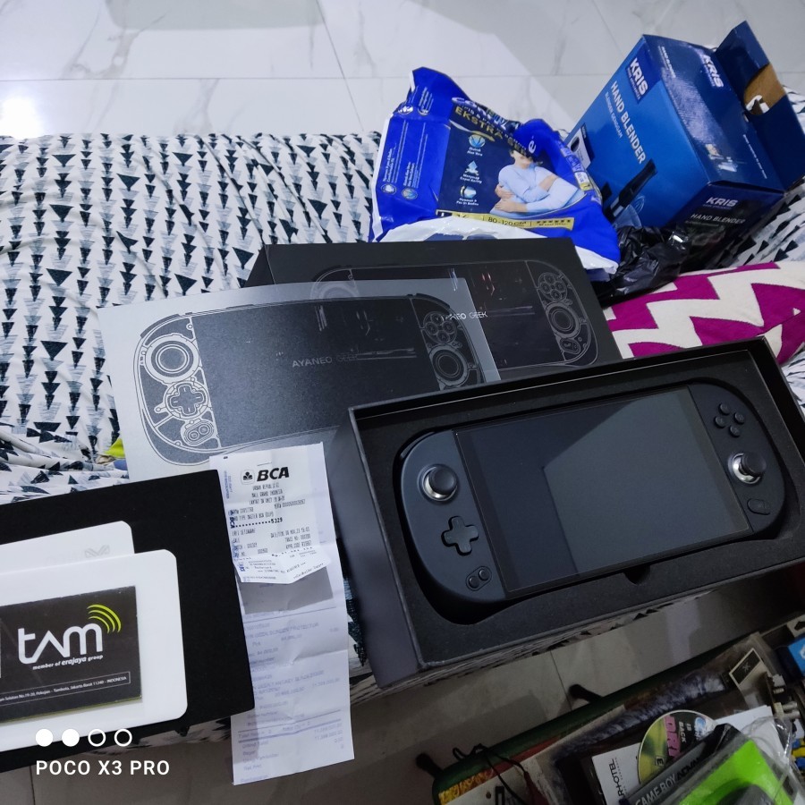 Jual AYANEO GEEK Windows Handheld PC Game Console fullset resmi TAM ...