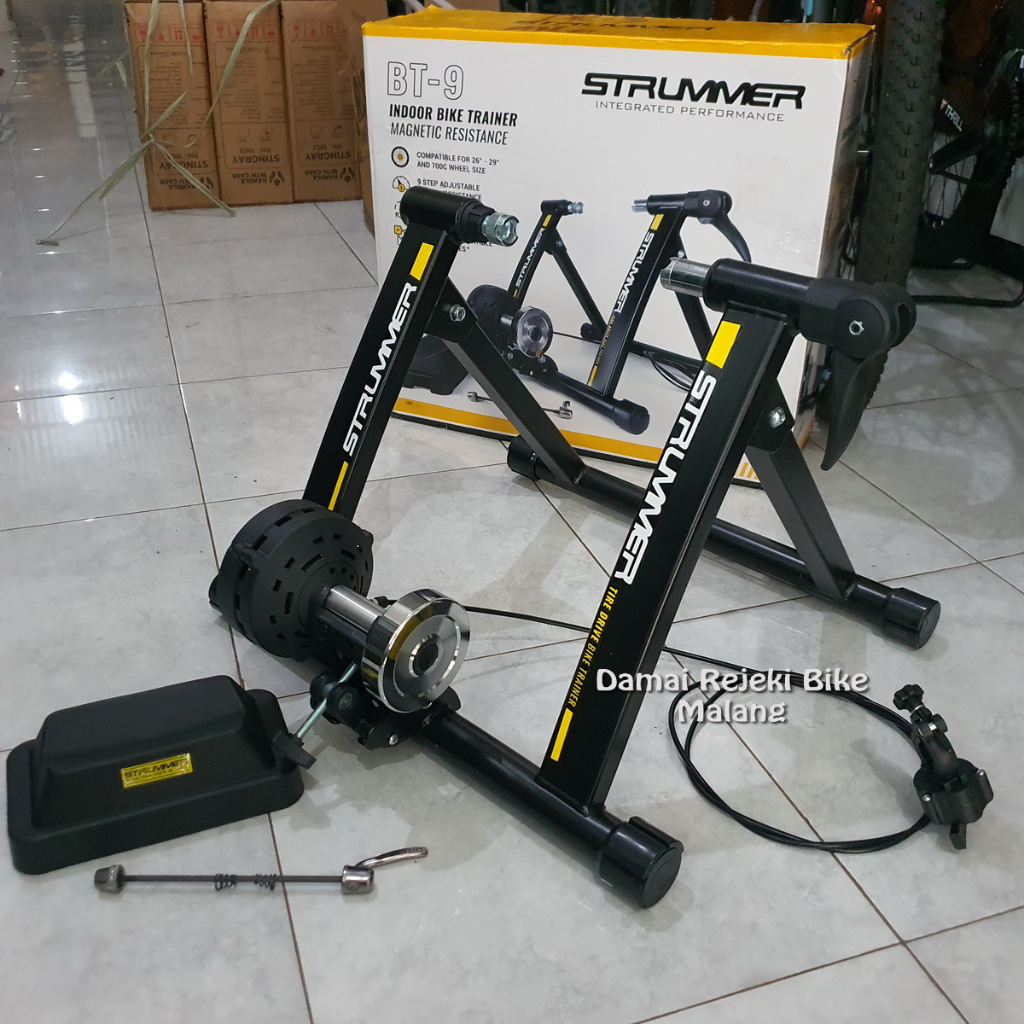 Jual Strummer Bike Trainer BT-9, untuk latihan sepeda dalam ruangan | Shopee Indonesia