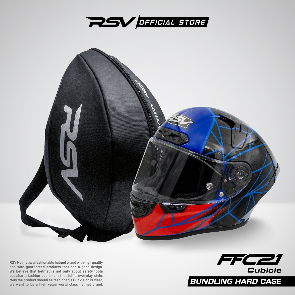 Jual HELM RSV FFC21 BUNDLING + HARDCASE | Shopee Indonesia