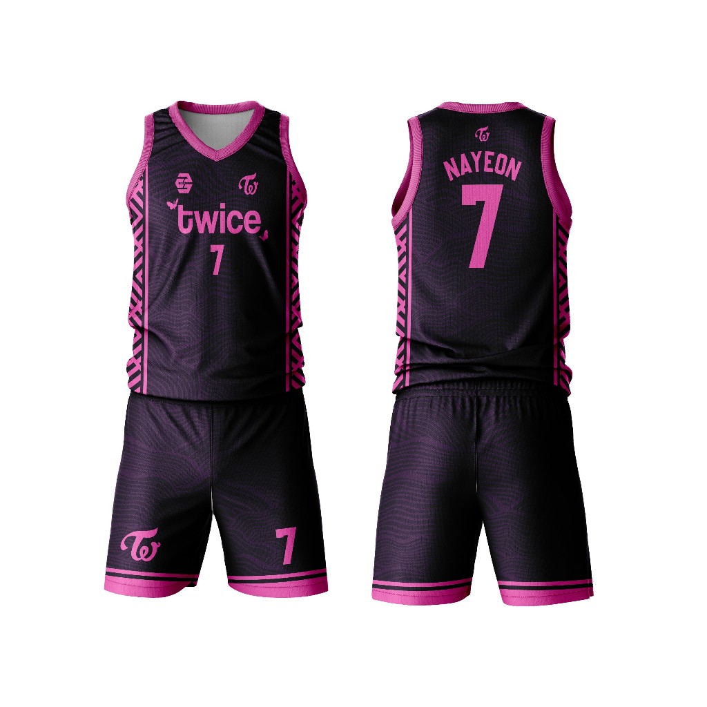 Jual TWOSEASONS - Kaos Lekmong Singlet Jersey Basket Vintage Twice Once ...