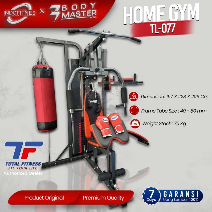 Jual Home Gym 3 Sisi TL-077 + Sansak Homegym TL077 Samsak Multi Gym ...