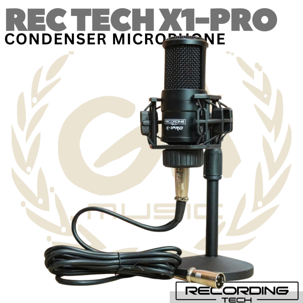 Jual RECORDING TECH X1-PRO Condenser Microphone | Mic Kondensor X1 ...