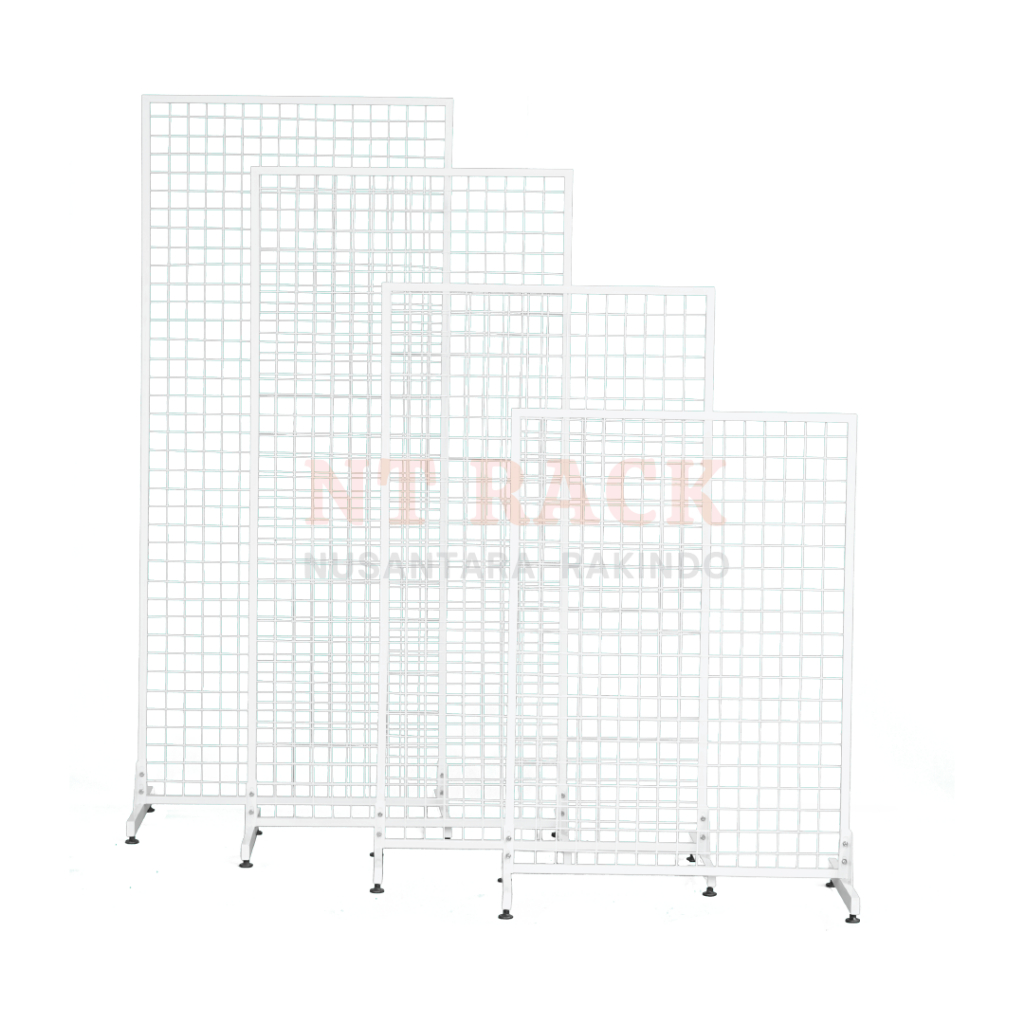 Jual Rak Mundo Standing Ram Backmesh Display Kaki | Shopee Indonesia