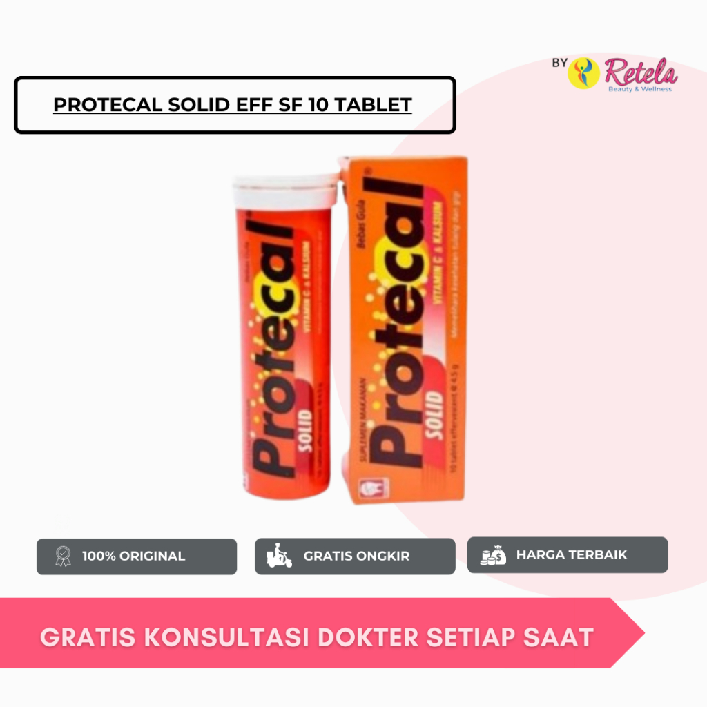 Jual PROTECAL SOLID EFFERVESCENT SF 10 TABLET | Shopee Indonesia