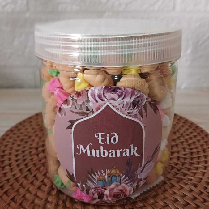 Jual Gemrose / Biskuit Jadul Bunga Warna Toples 600ml | Shopee Indonesia