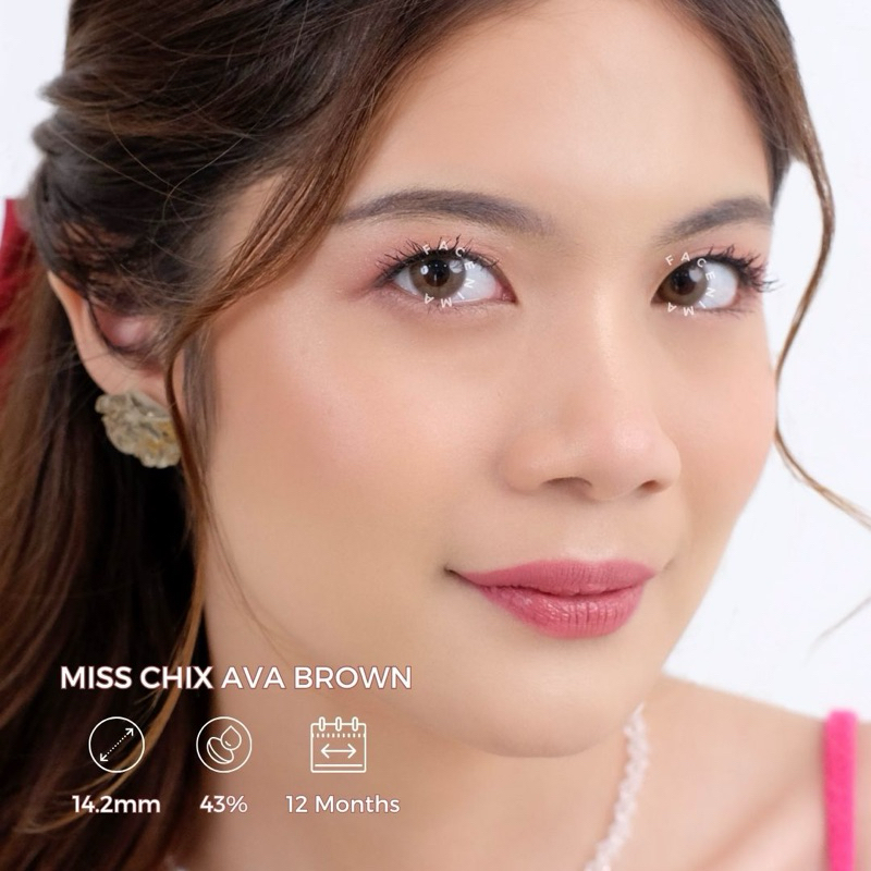 Jual SOFTLENS MINI AVA BROWN MINUS (-0.50 SD -5.00) BY MISSCHIX | Shopee Indonesia