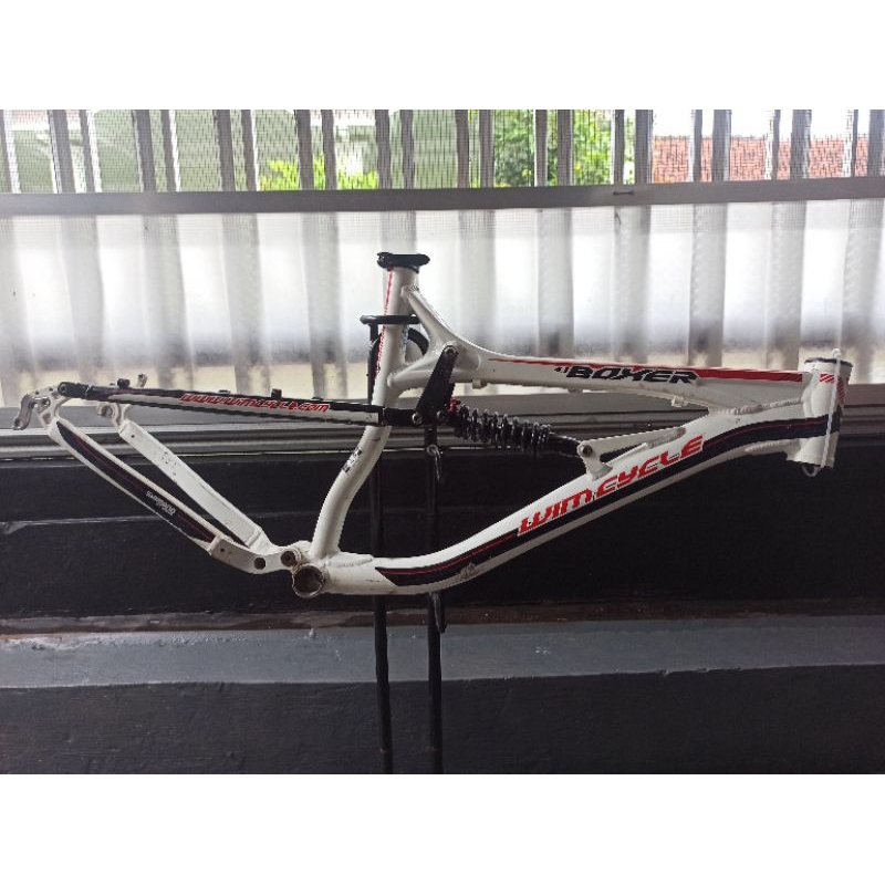 Jual frame sepeda alloy fullsus wimcycle boxer 4.1 ukuran 26 | Shopee ...