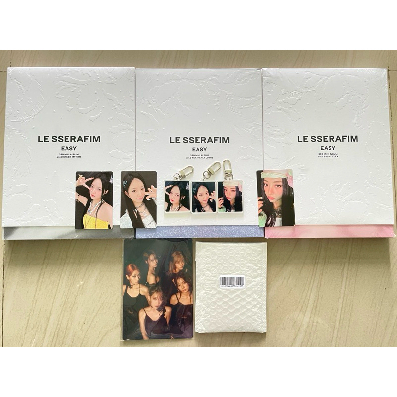 Jual LE SSERAFIM - 3rd Mini Album [EASY] WEVERSE | Shopee Indonesia