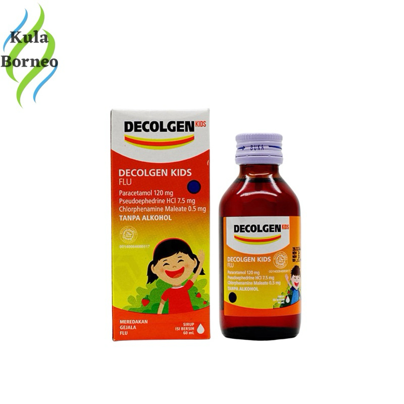 Jual Decolgen Kids Flu Sirup 60 ml - Obat Flu Anak | Shopee Indonesia