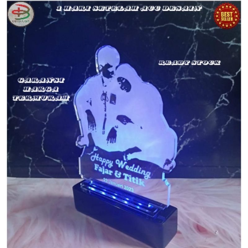 Jual plakat lampu | akrilik custom led | lampu akrilik | akrilik lampu ...