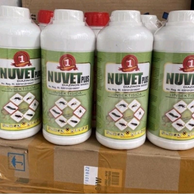 Jual nuvet plus 600 EC chemical berbahan aktif Diazinon cocok untuk ...