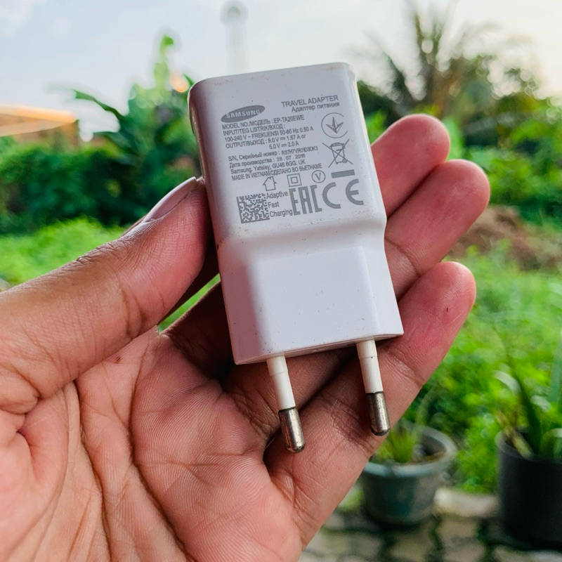 Jual Adaptor batok ces Ori 100% bekas copotan Samsung Fast Charging 15 Watt | Shopee Indonesia