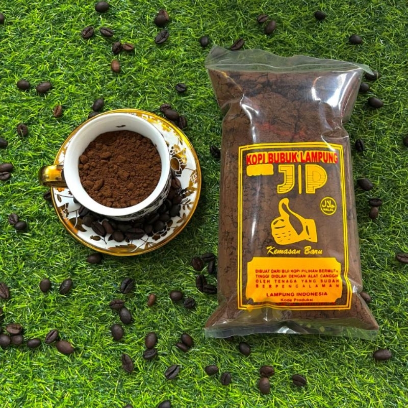 Jual Kopi Cap Jempol Asli Lampung 500gr / 1 kg | Shopee Indonesia