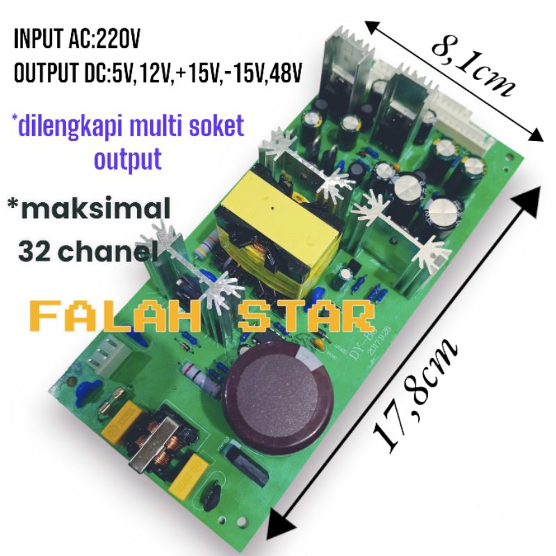 Jual MODUL PSU MIXER UNIVERSAL 16-32CHANEL | Shopee Indonesia