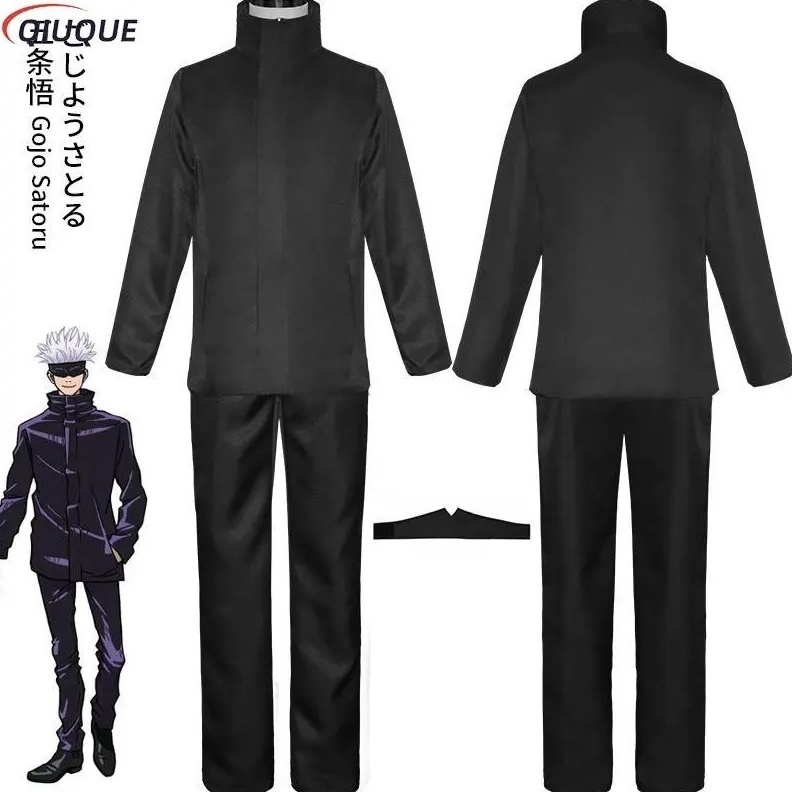Jual ART S26L Gojo Satoru Jujutsu Kaisen Kostum Cosplay COD Baju Celana ...