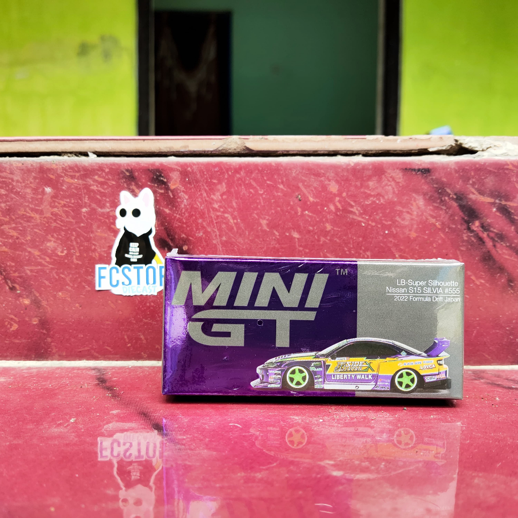 Jual Mini GT 576 LB-Super Silhouette Nissan S15 SILVIA #555 2022 ...