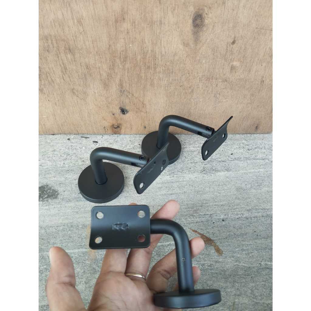 Jual Braket tembok fleksibel handrail bulat Ss 304 railing tangga ...
