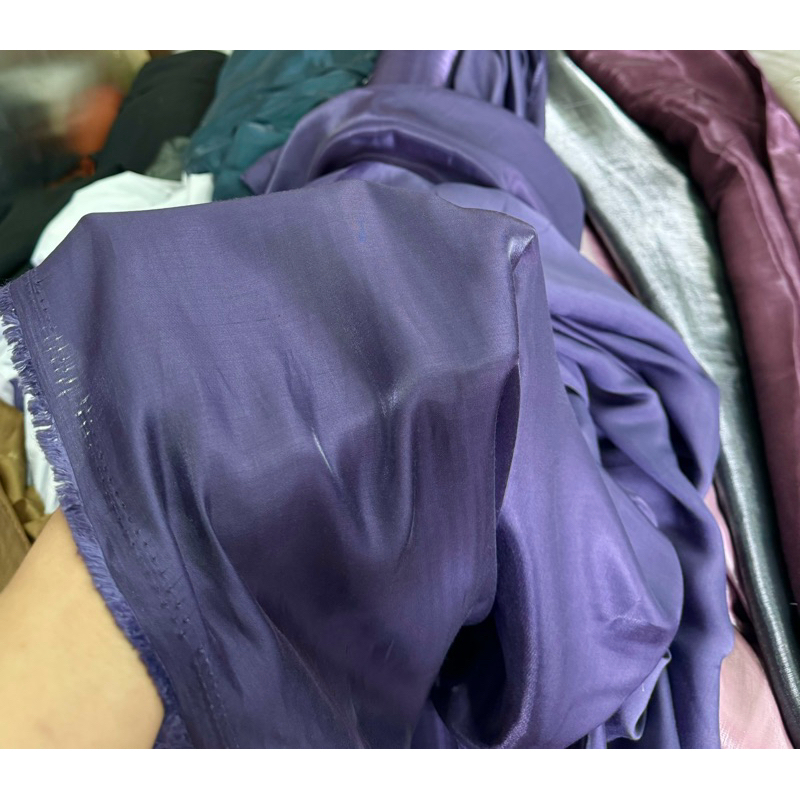 Jual Kain SHIMMER SILK PREMIUM ( INI KAIN, BUKAN JUAL KERUDUNG ...