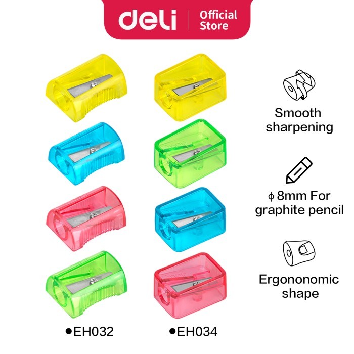 Jual DELI - PERUNCING / PERAUT PENSIL COMIKO H034 & H032 | Shopee Indonesia