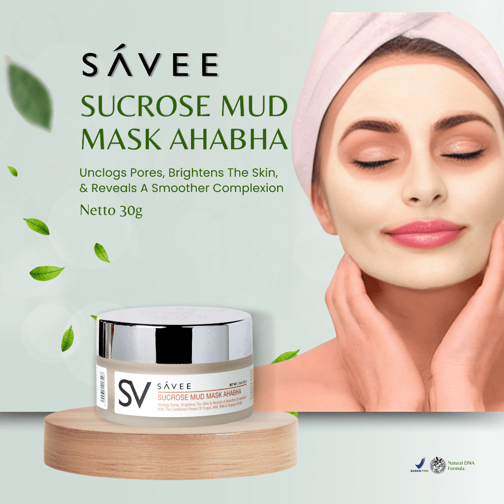 Jual SAVEE Sucrose Mud Mask AHABHA 30G | Shopee Indonesia