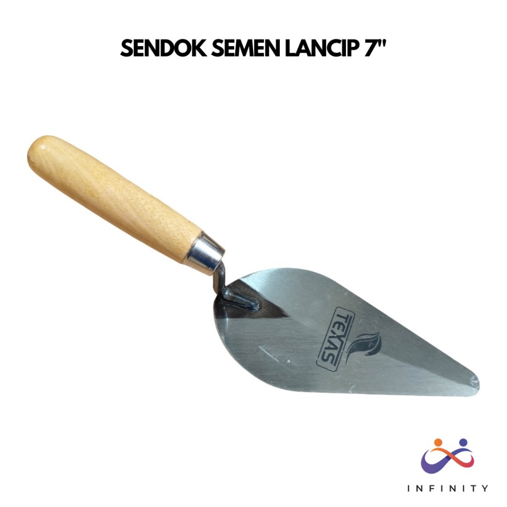 Jual SENDOK SEMEN ATS 7 INCH LANCIP / SEKOP TANAH GAGANG KAYU LANCIP 7 ...
