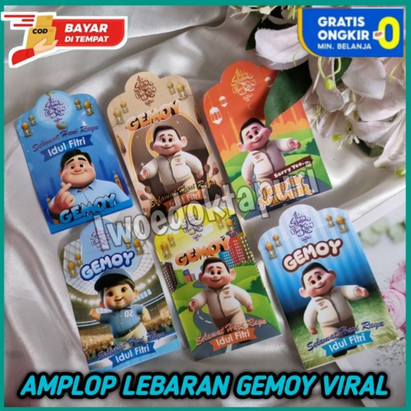 Jual IWD Amplop Lebaran 2024 Unik Angpao Gemoy Snack Ampau Toko online ...
