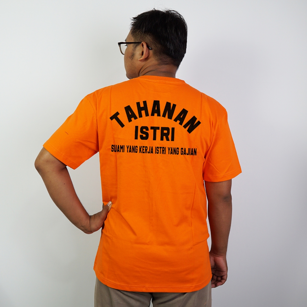 Jual Desain Kaos Keren - Kaos Tahanan Istri Suami Kerja Gajian | Shopee ...