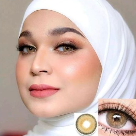 Jual SOFTLENS DC MOONWALK BROWN (ARABIAN LOOK) | Shopee Indonesia